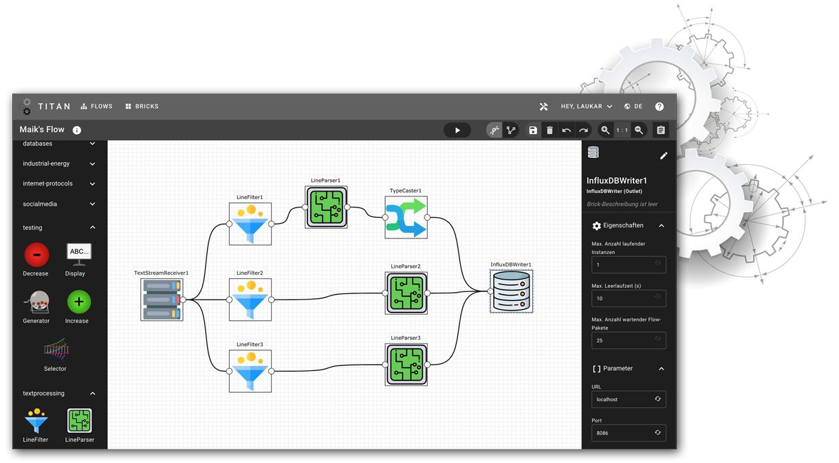 No-Code platform for the Industrial Internet of Things (IIoT)